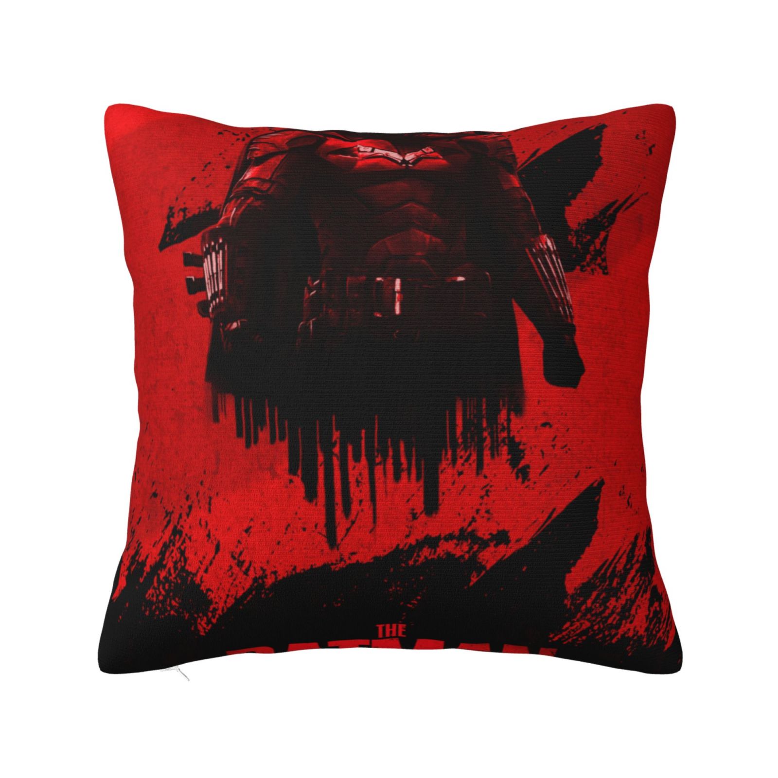 Bat_man Throw Pillow Covers Faux Fur Plush Throw Pillow Covers 26x26 ...