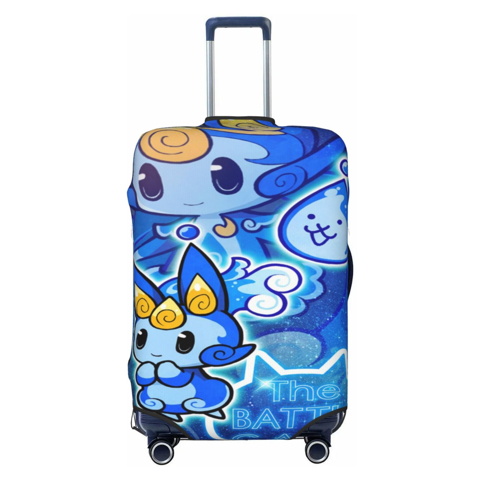 Bat-tle Cats Luggage Suitcase Covers Elastic Washable Fashion Luggage ...