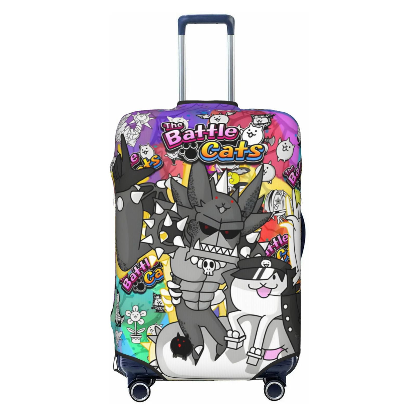 Bat-tle Cats Luggage Suitcase Covers Elastic Washable Fashion Luggage ...