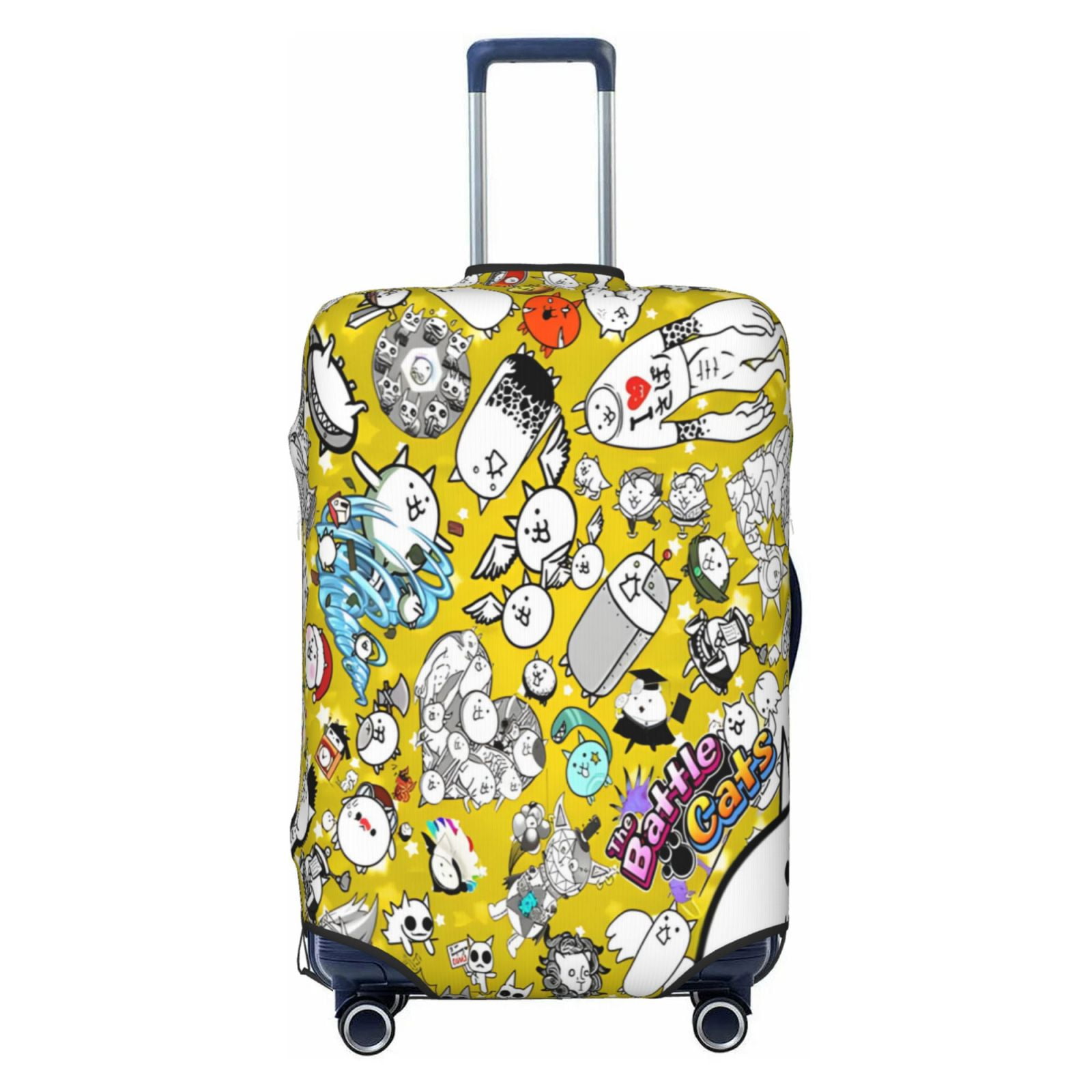 Bat-tle Cats Luggage Suitcase Covers Elastic Washable Fashion Luggage ...