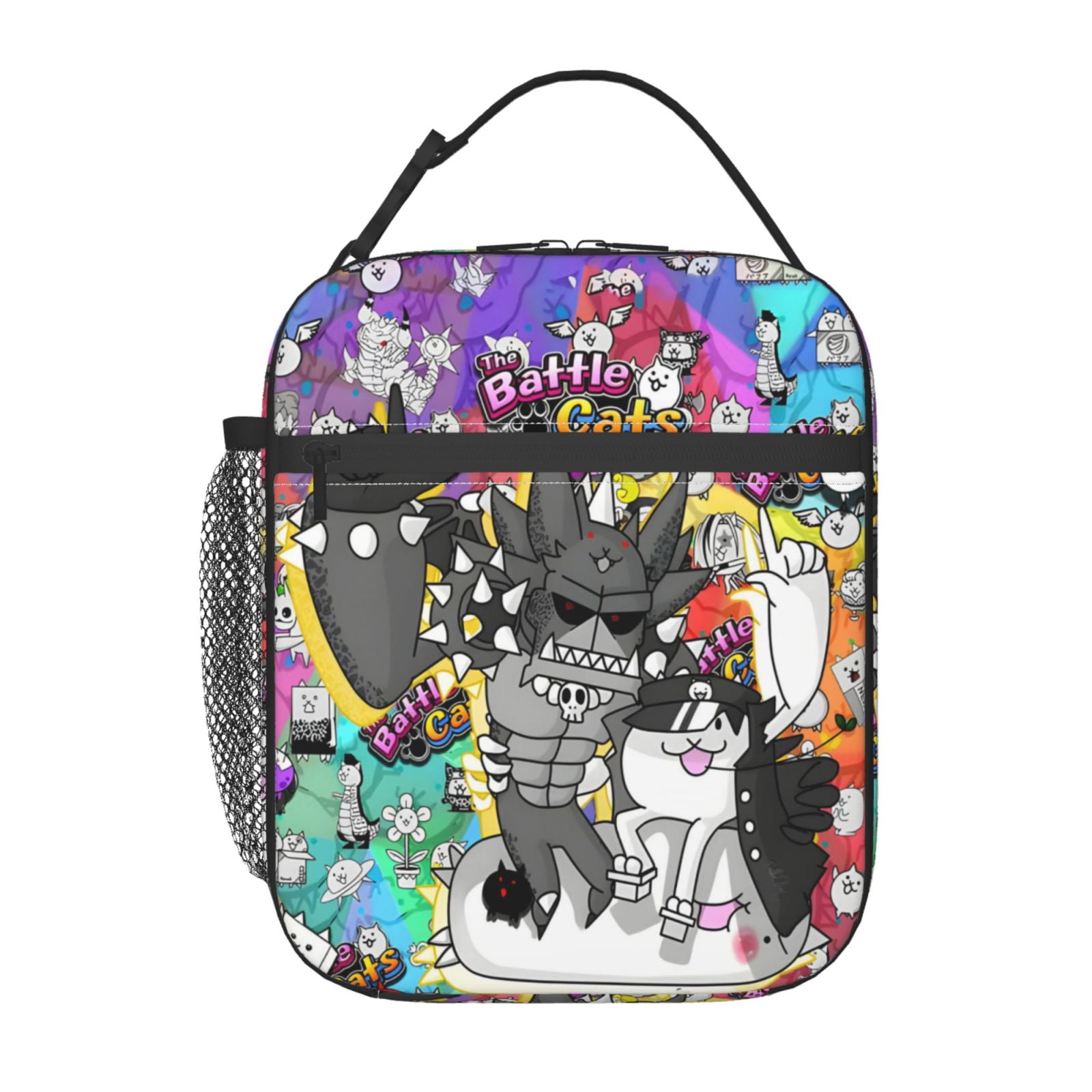 Bat-tle Cats Lunch Bag Portable Lnsulation Lunch Box Multifunctional ...
