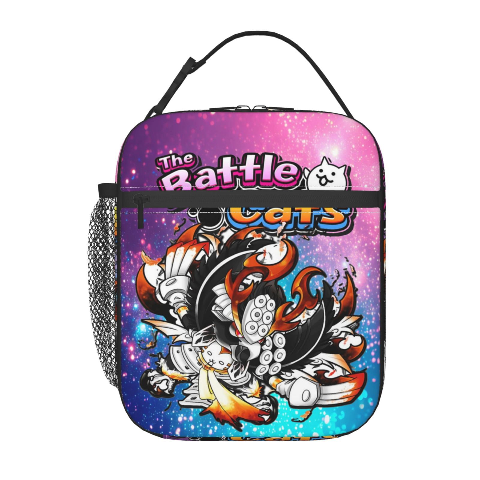Bat-tle Cats Lunch Bag Portable Lnsulation Lunch Box Multifunctional ...