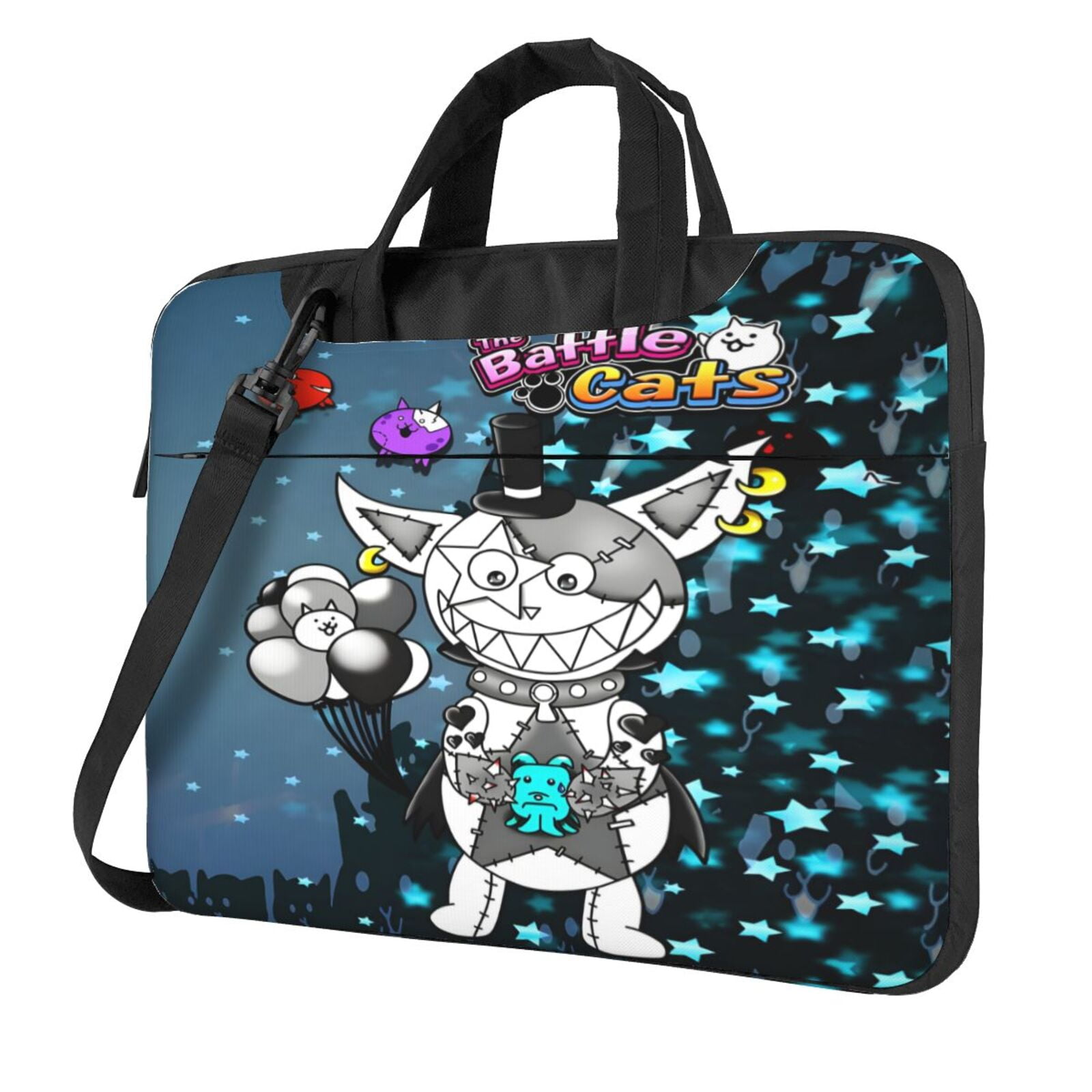 Bat-tle Cats Portable Laptop Bag With Hand Single-Shoulder Laptops Bag ...