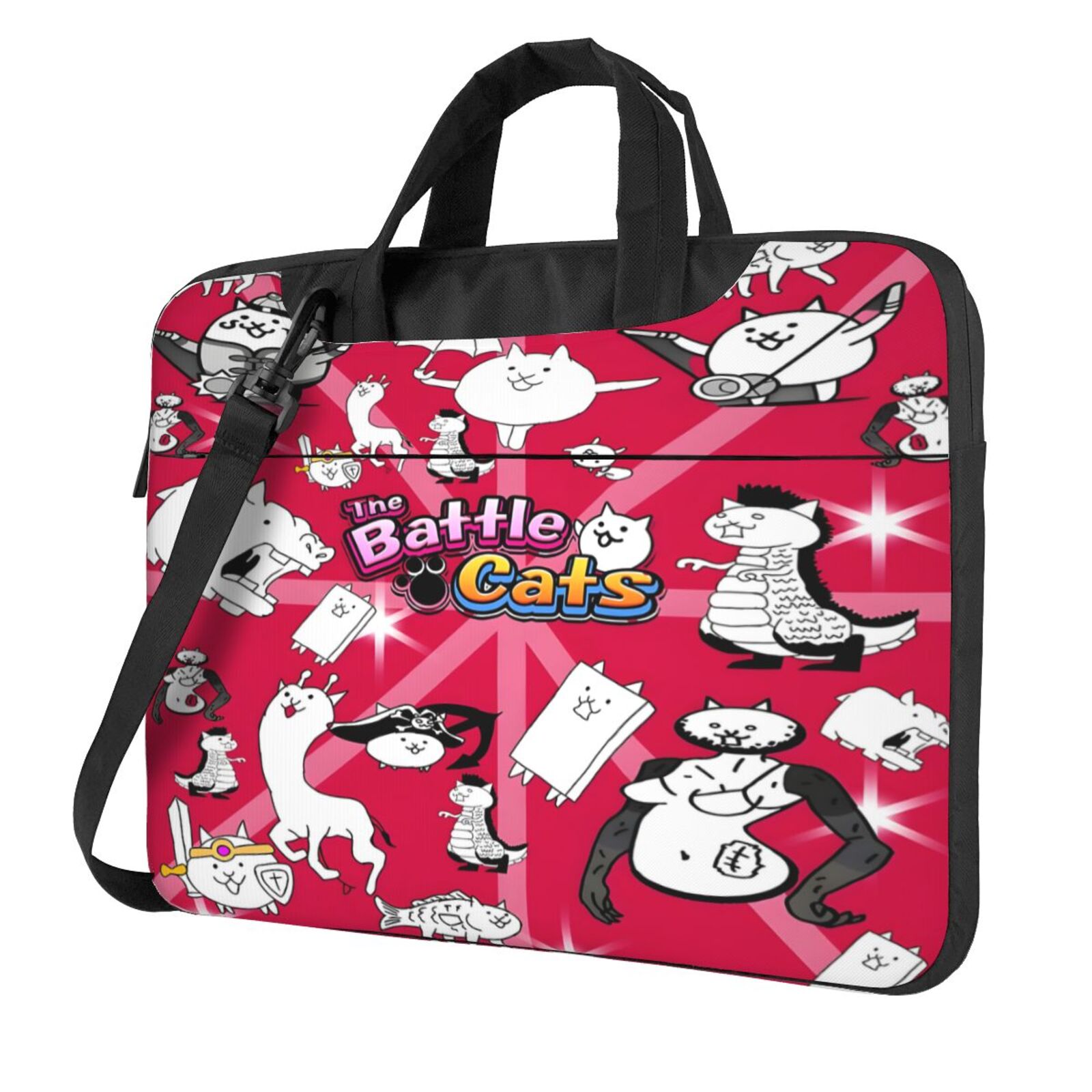 Bat-tle Cats Portable Laptop Bag With Hand Single-Shoulder Laptops Bag ...