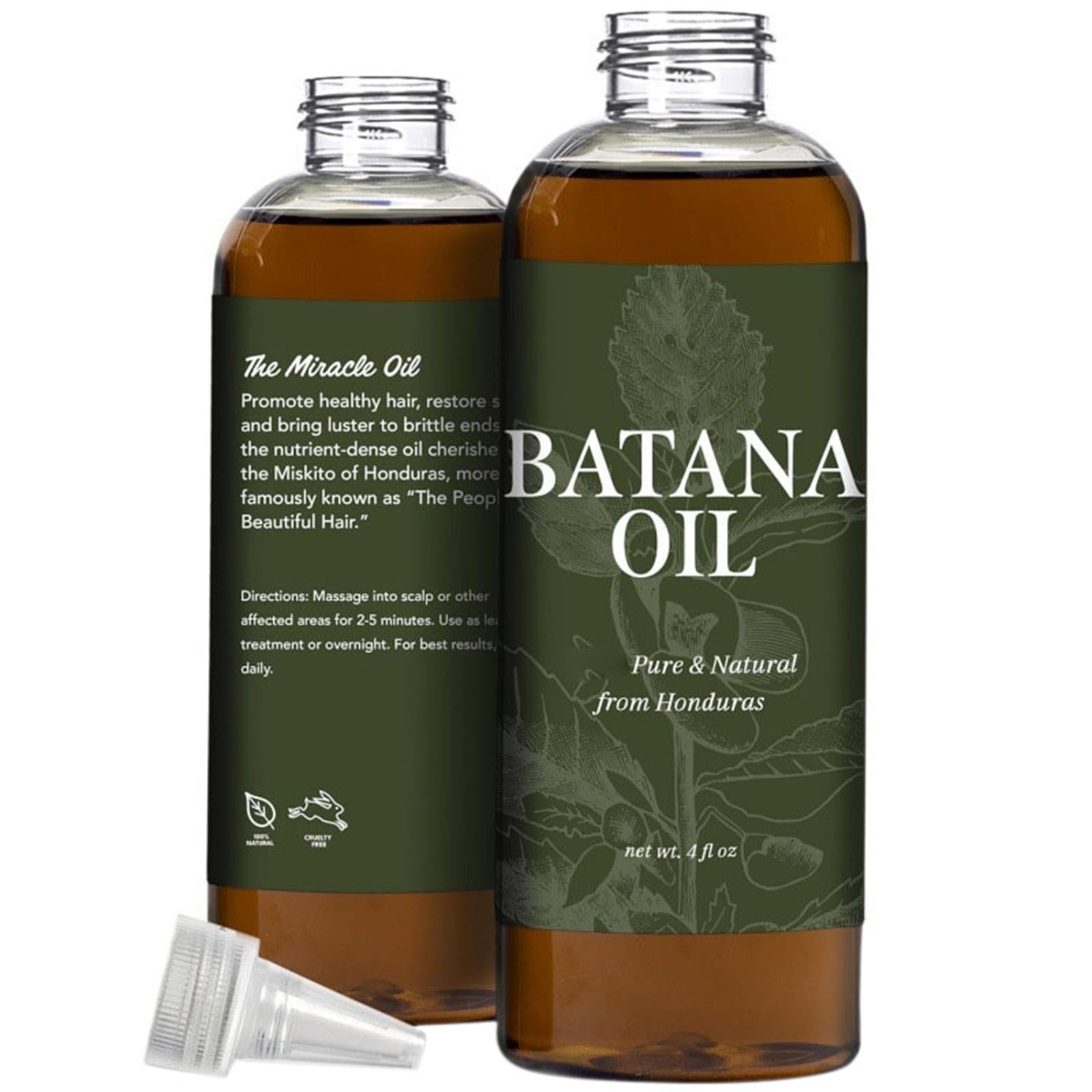Batana Oil Improves Frizz and Hair Care Essential Oil - Walmart.com
