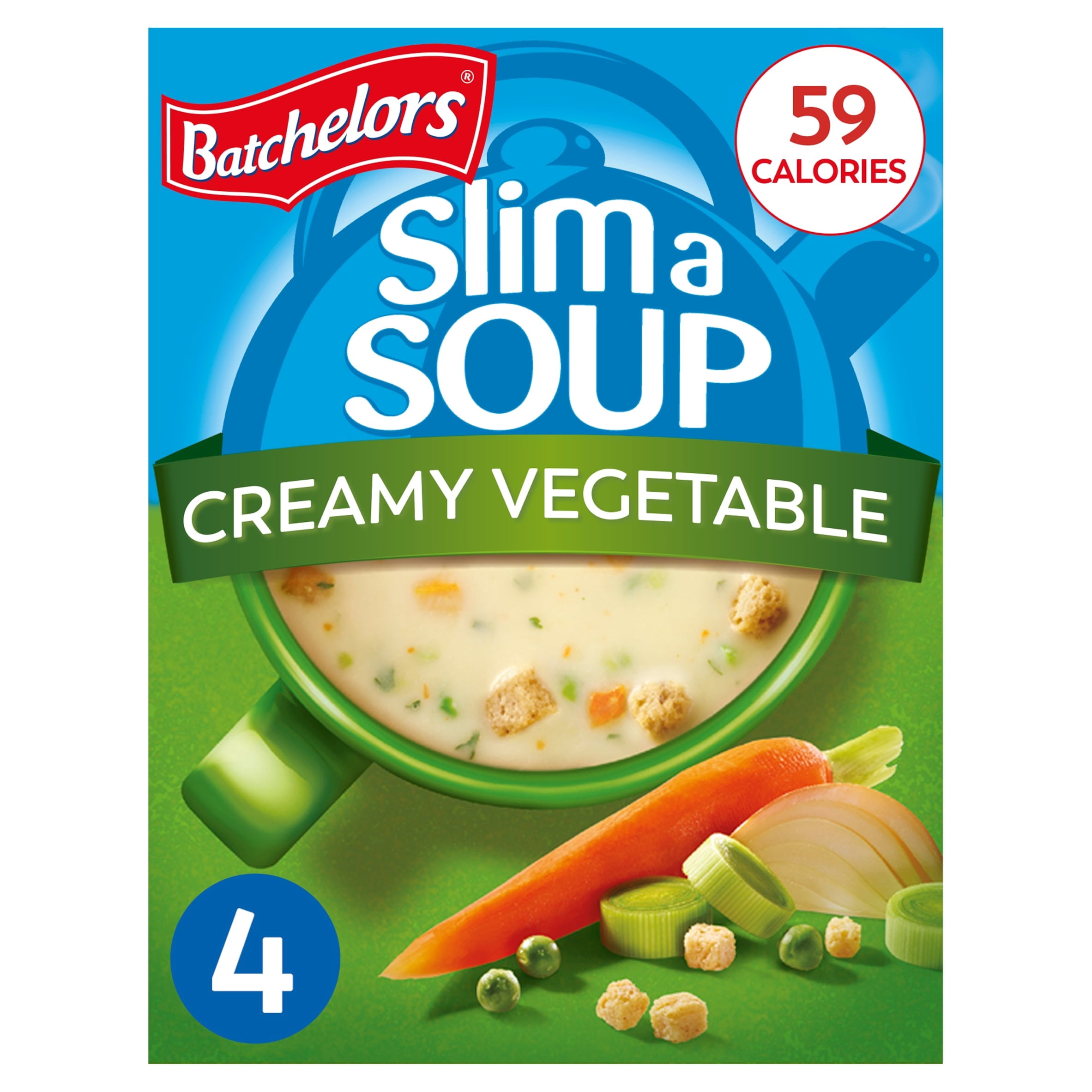 Batchelors Slim A Soup Creamy Vegetables 51G, Imported from Britain ...