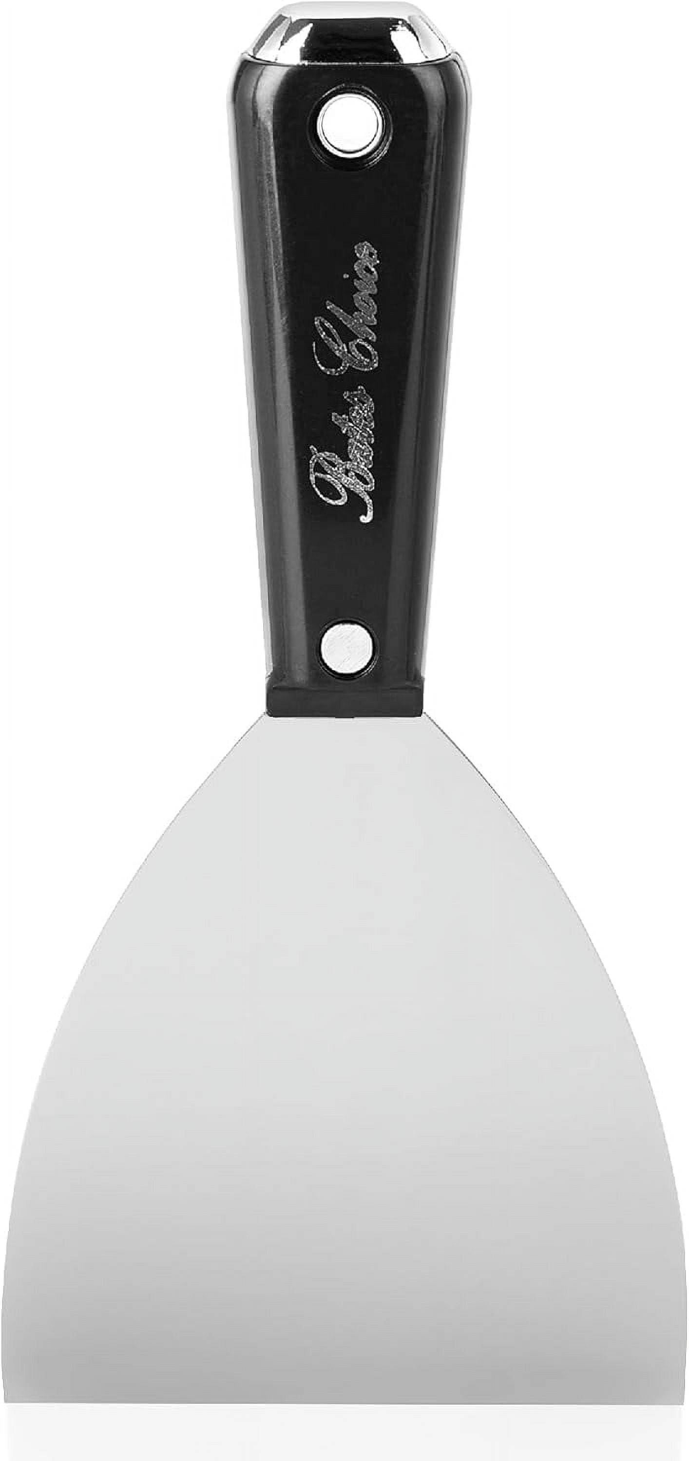 Bates 4-Inch Carbon Steel Putty Knife - Flexible Metal Scraper for ...
