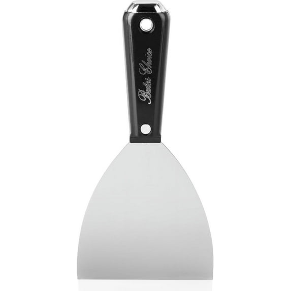 Bates 4-Inch Carbon Steel Putty Knife - Flexible Metal Scraper for ...