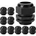 Bates- Cable Gland, 10 Pack, 1 1/4" NPT Nylon Strain Relief Cord ...