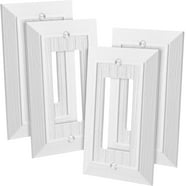 Bates- Classic Beadboard Electrical Receptacle Wall Plate, 4 Pack ...