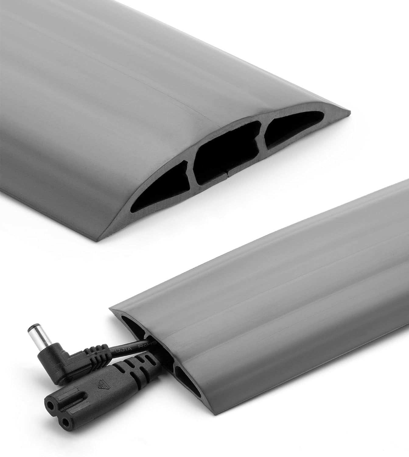 Bates Choice Floor Cord Cover, 6ft Cable Protector, PVC, Gray - Walmart.com