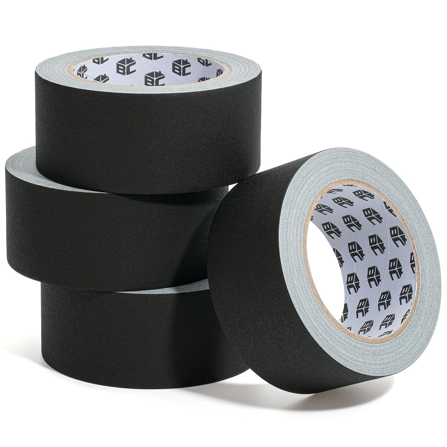 Bates- Gaffers Tape Inch x 23 Yard, 4 Pack, Black Tape, Black Gaff Tape ...