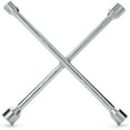 Bates- Lug Wrench, 14 Inch, Tire Iron, Lug Nut Wrench, 4 Way Lug Wrench ...