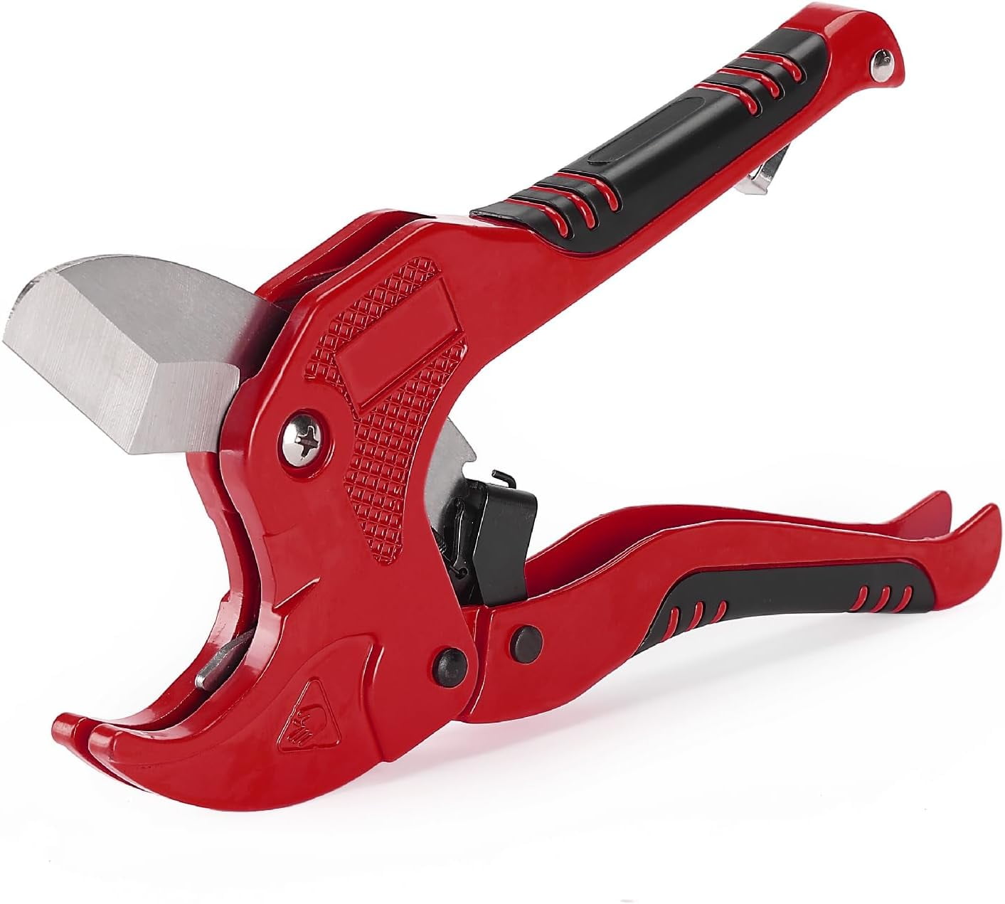 Bates- PVC Pipe Cutter, Cuts up to 1-1/4", Red Ratcheting PVC Pipe ...