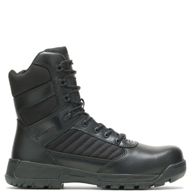 Bates 11" Paratrooper Side Zip Boot Men Black - Walmart.com