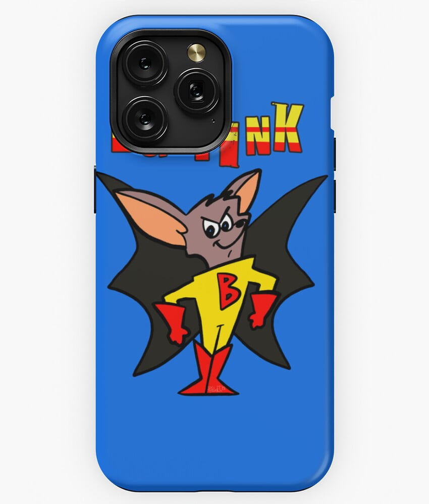 Batfink Retro Cartoon Superhero G5688 Phone Case for iPhone17 16 15 14 ...