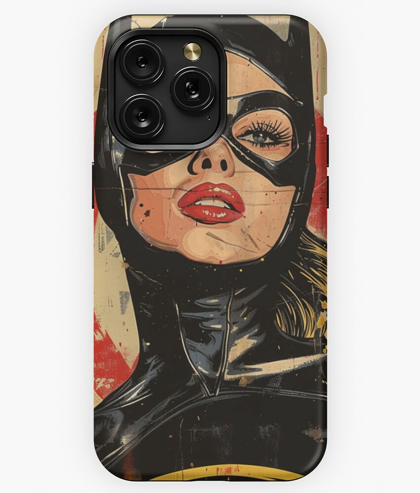 Batgirl Comic Superhero Fan Art G600 Phone Case for iPhone17 16 15 14 ...