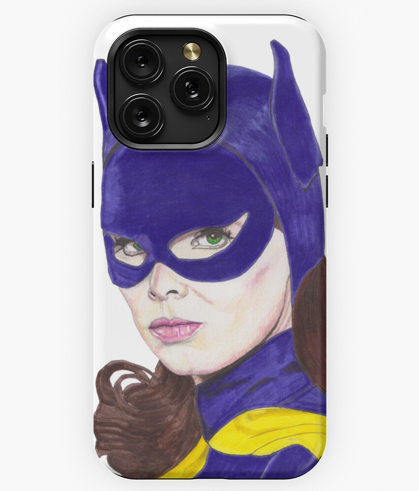 Batgirl Superhero Comic Fan Art G482 Phone Case for iPhone17 16 15 14 ...