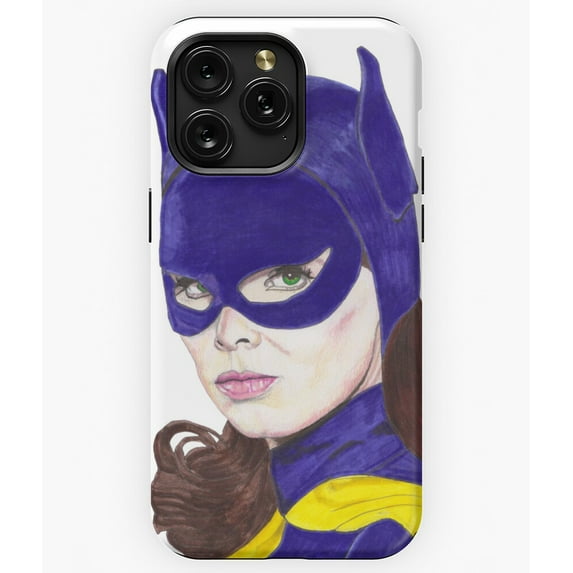 Batgirl Superhero Comic Fan Art G482 Phone Case for iPhone17 16 15 14 ...