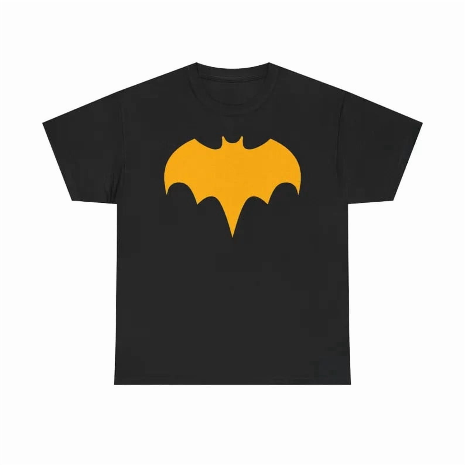 Batgirl Symbol Comic Book Gotham City Female Superhero Icon Dark T ...