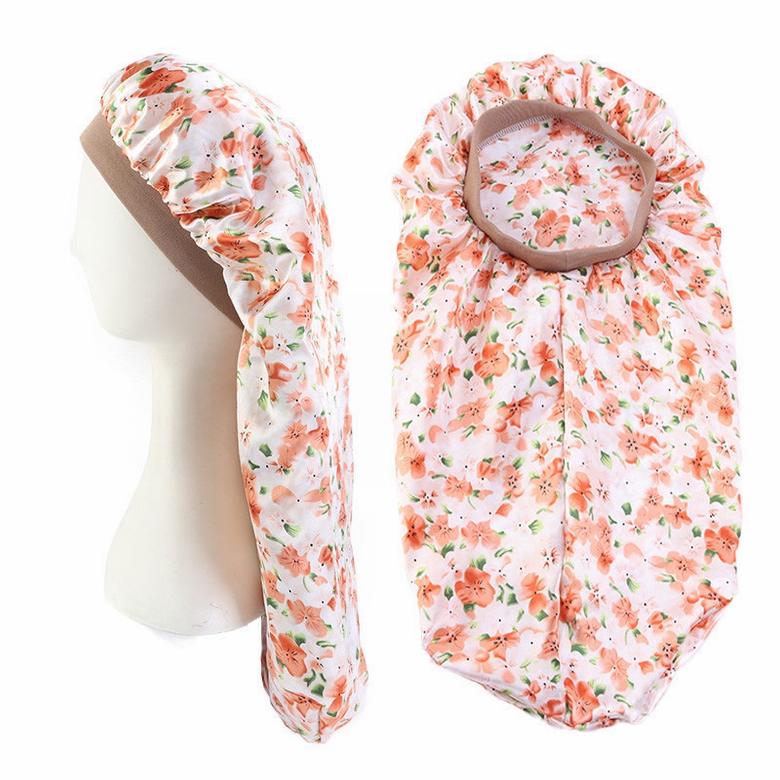 Bath Accessories Long Braid Hair Care Satin Nightcap for Enhanced Hair ...