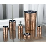 Bath Accessory Set Soho Bronze - Walmart.com