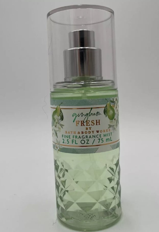 Bath And Body Works Gingham Fresh Fine Fragrance Mist 2.5 Fl Oz ...