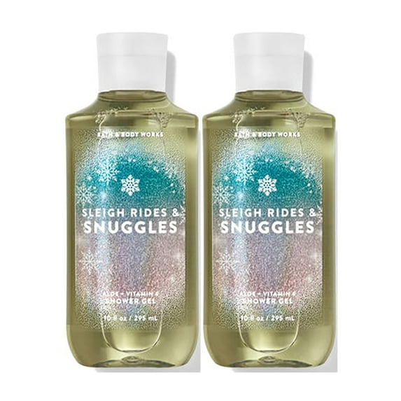 Bath And Body Works Sleigh Rides & Snuggles Shower Gel Gift Sets 10 Oz ...