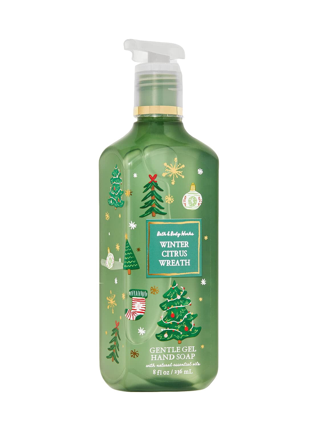 Bath And Body Works Winter Citrus Wreath Gentle Gel Hand Soap (2 Pack ...
