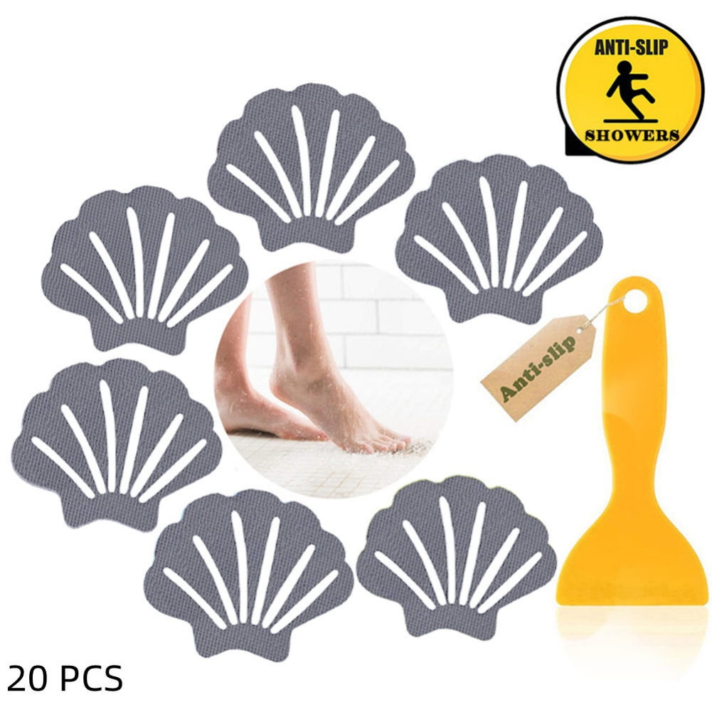 Bath Anti-slip Sticker, Anti-slip Shell Shape Tub Sticker, 12/20 Shell ...
