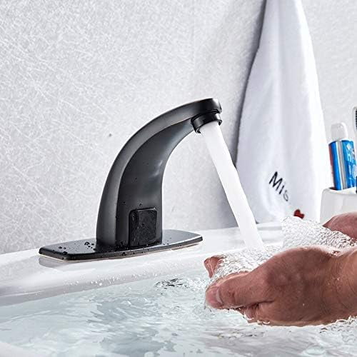 Bath Automatic Infrared Sink Hands Touchless Free Faucet Sensor Tap Hot ...