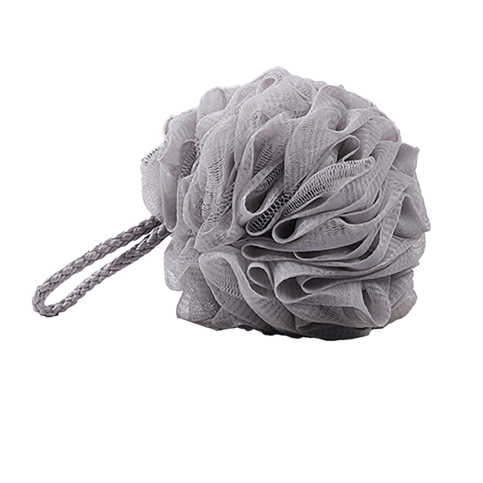 Bath Ball Bath Ball 1Pc Gray Bath Sponges Shower Loofah for Body ...