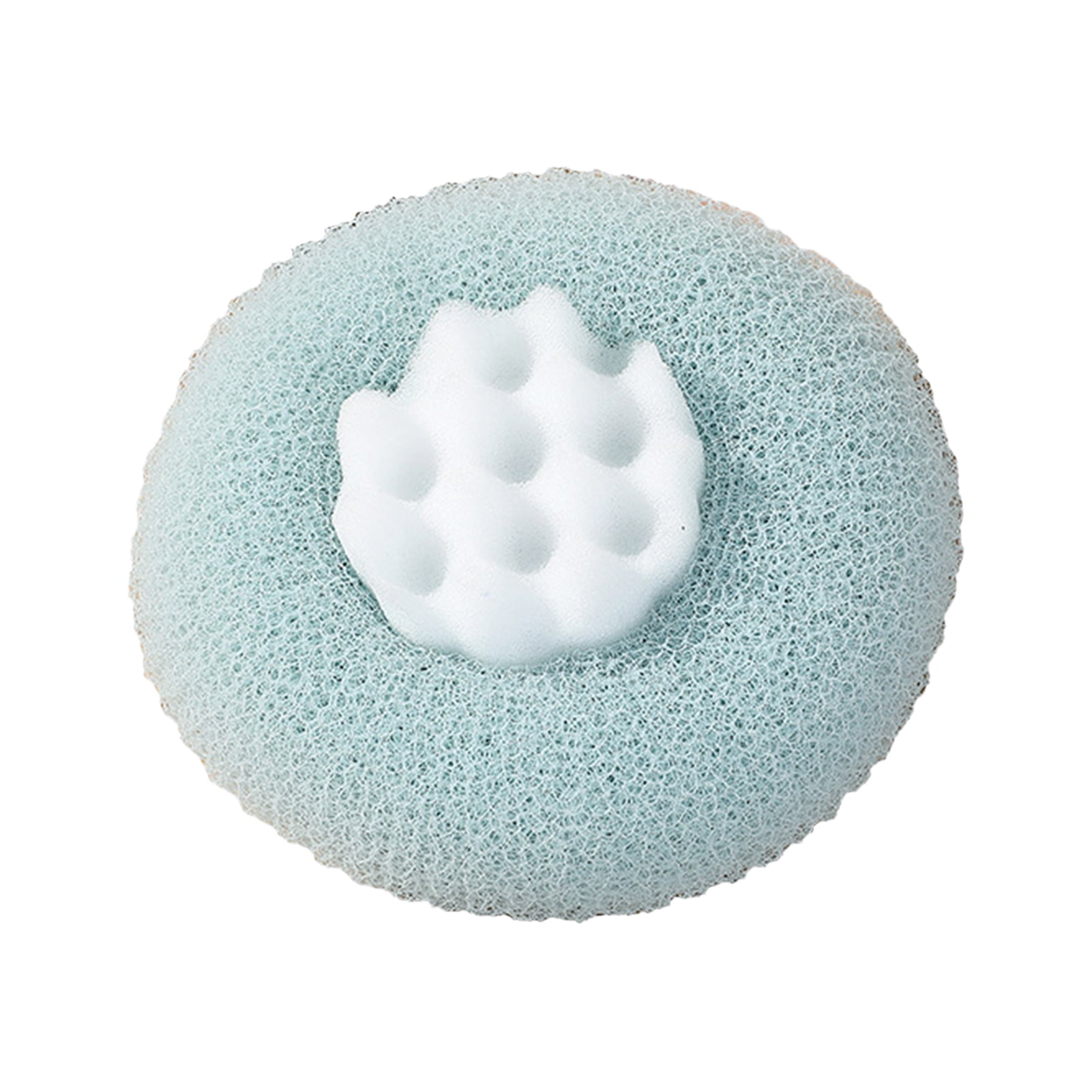 Bath Ball Round Sunflower Shape Shower Ball with Suction Cup And Handle ...