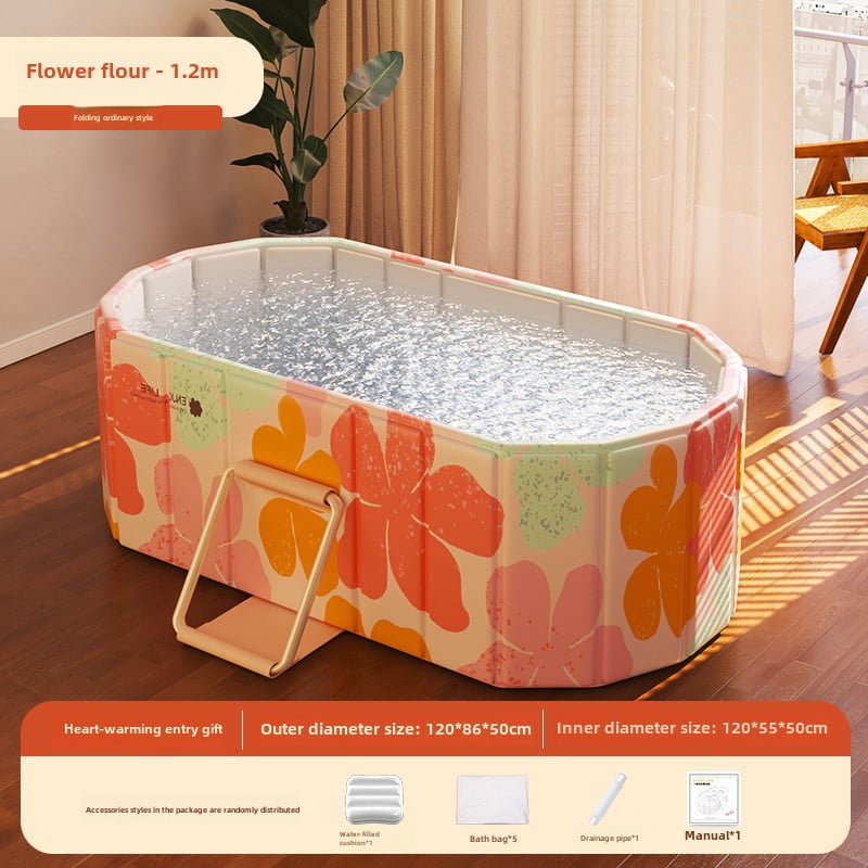 Bath Barrel Adults Super Cost-Effective Constant Temperature Folding ...