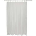Bath Bliss Frost PVC, Metal Shower Liner, 70" x 72" - Walmart.com