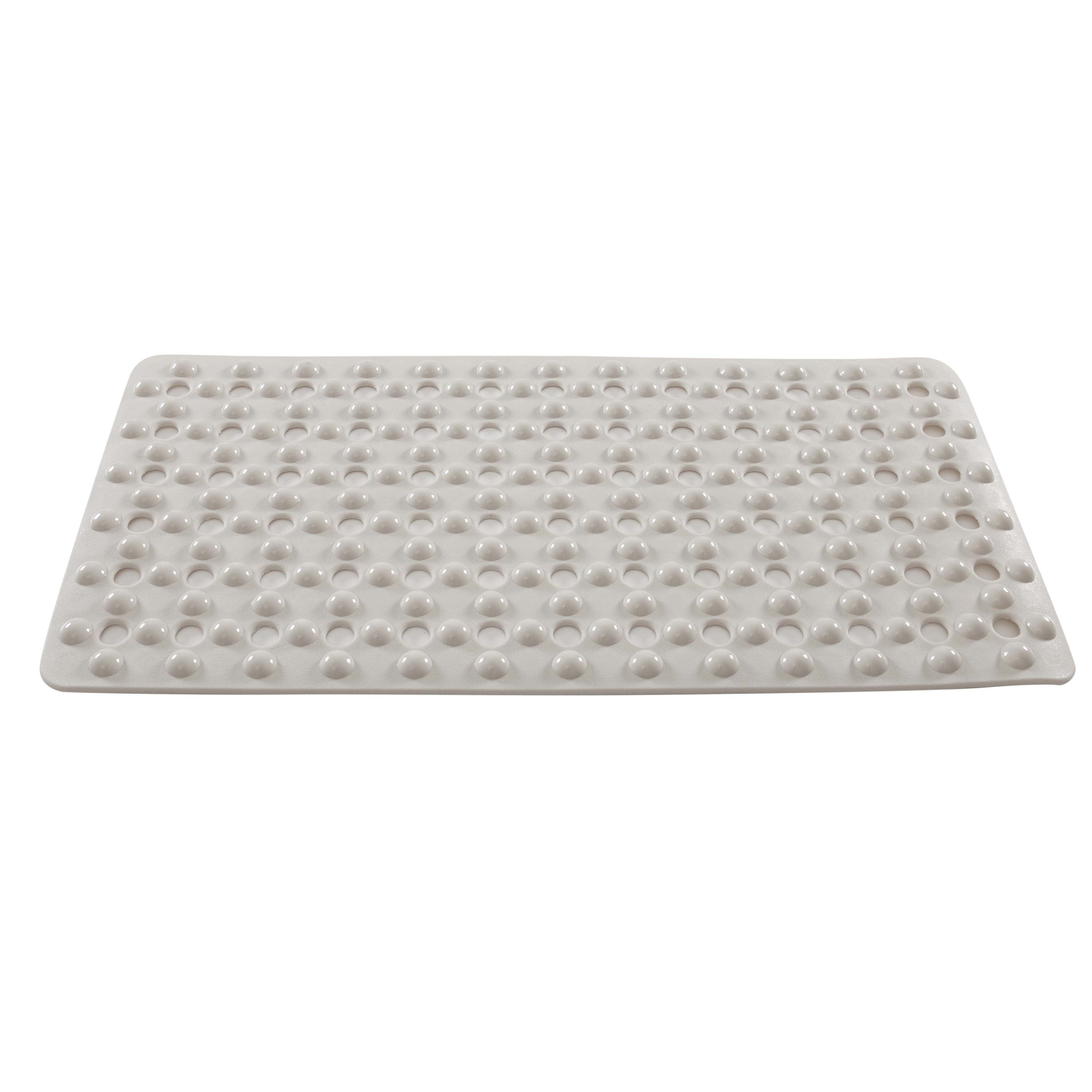 Bath Bliss Non-Slip PVC Bubble Texture Bath Mat in Beige - Walmart.com