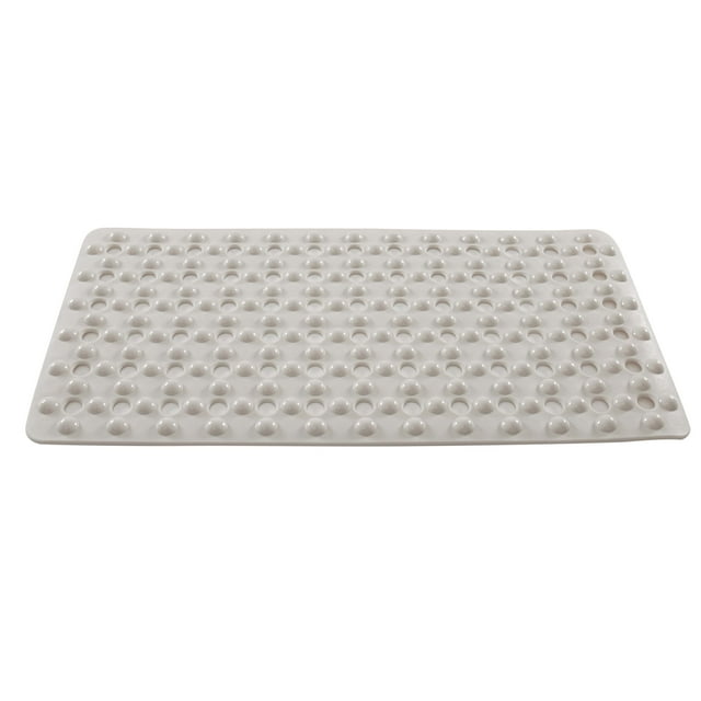Bath Bliss Non-Slip PVC Bubble Texture Bath Mat in Beige - Walmart.com