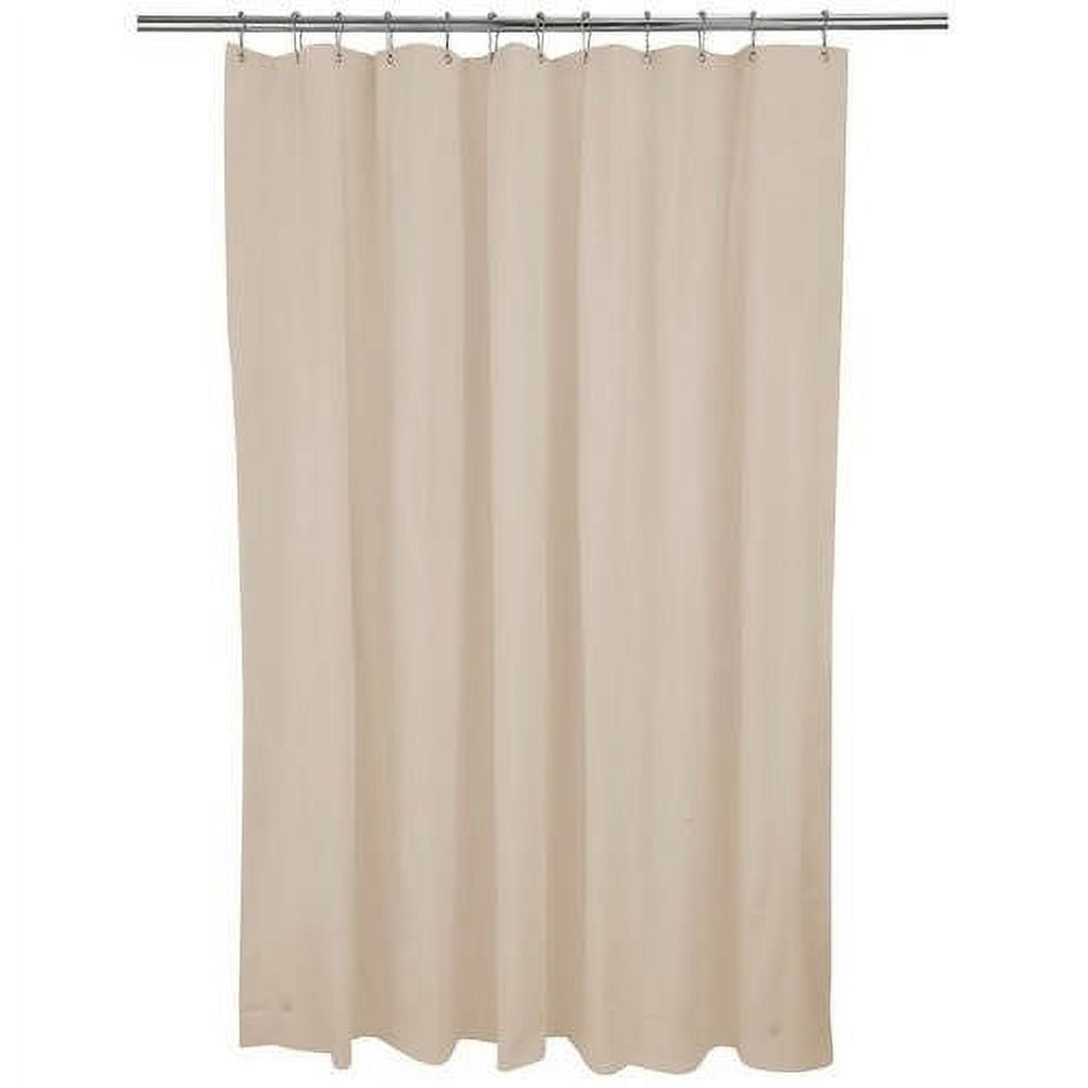 Bath Bliss Premium PVC Shower Liner in Beige (70" x 72") - Walmart.com