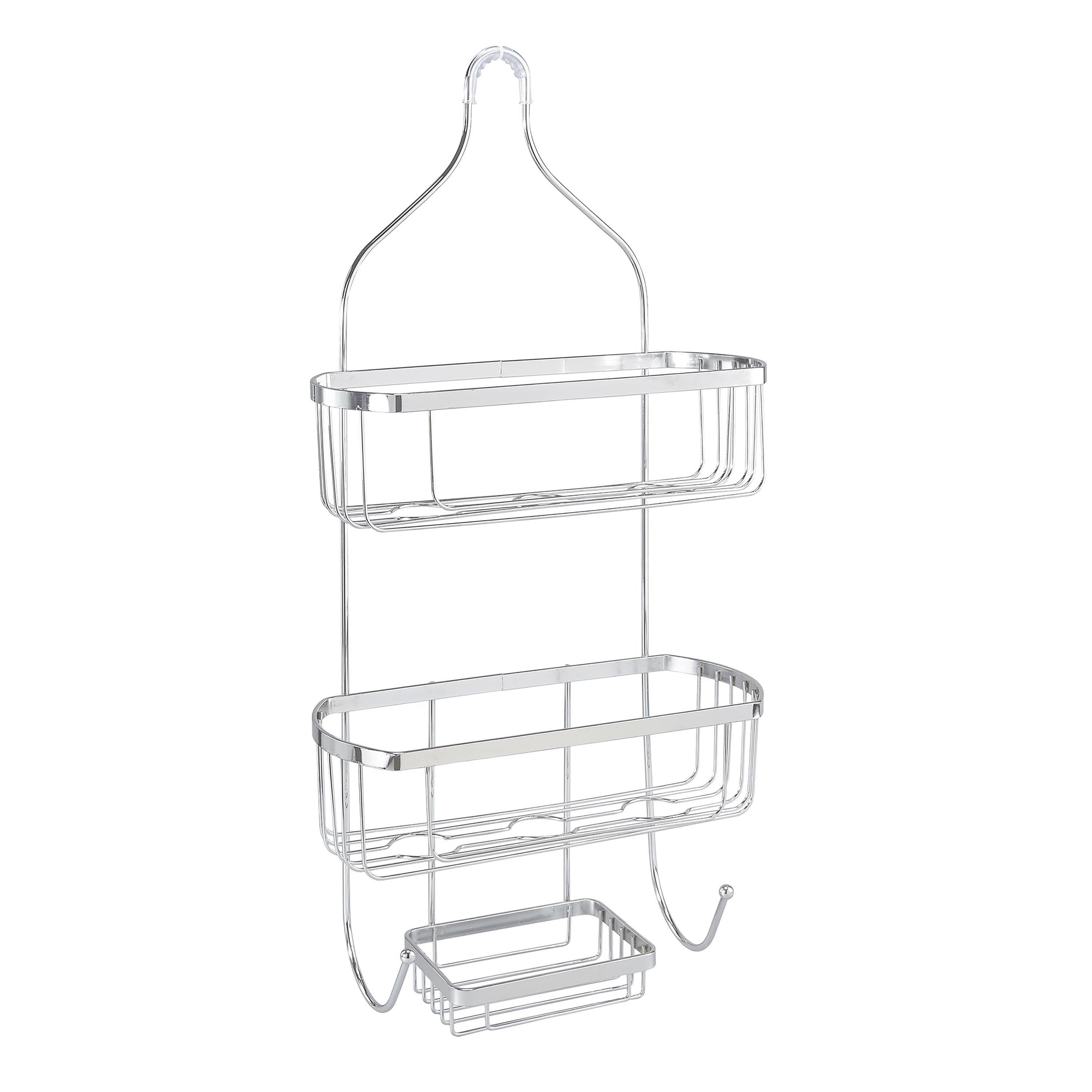 Bath Bliss Prince Style Shower Caddy in Chrome - Walmart.com
