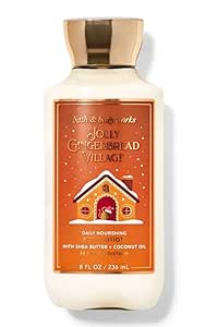 Bath Body Jolly Gingerbread Village Daily Nourishing Body Lotion 8 fl ...