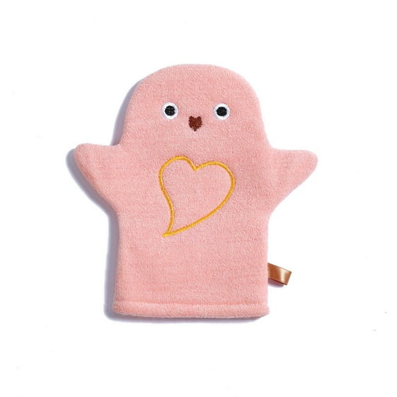 Bath Body Scrubber Wash Mitt | Double-Sided Exfoliating Soft Animal ...