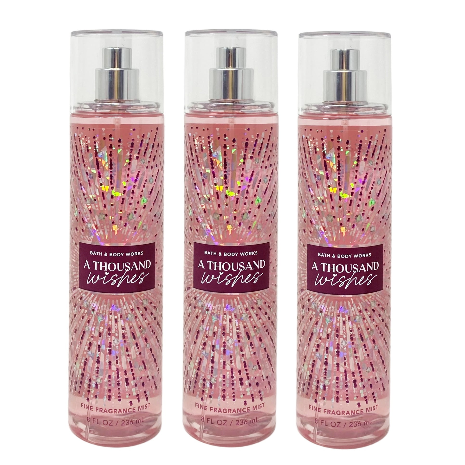 Bath & Body Works A THOUSAND WISHES Fine Fragrance Mist Value Pack ...