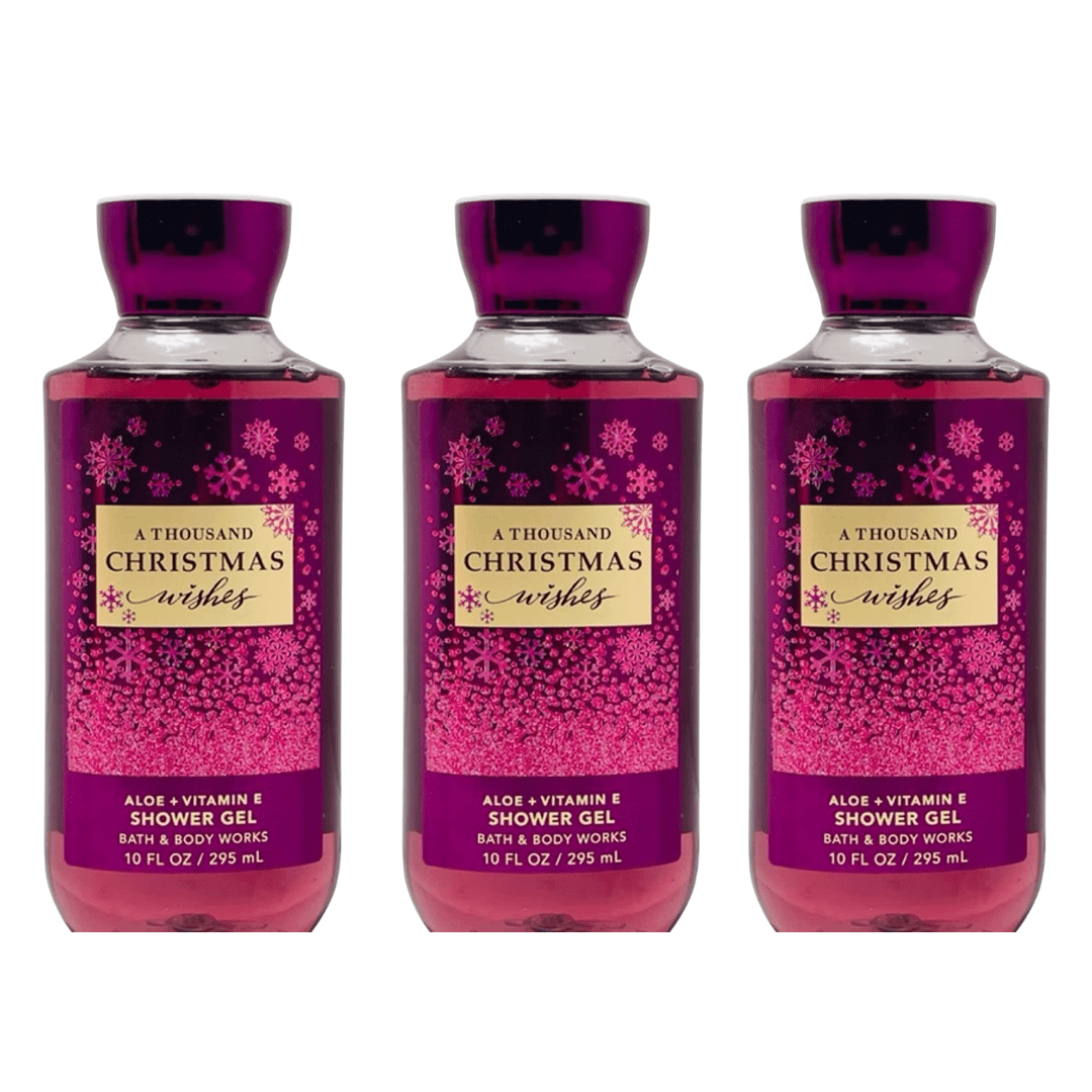 Bath And Body Works A Thousand Christmas Wishes Shower Gel Limited