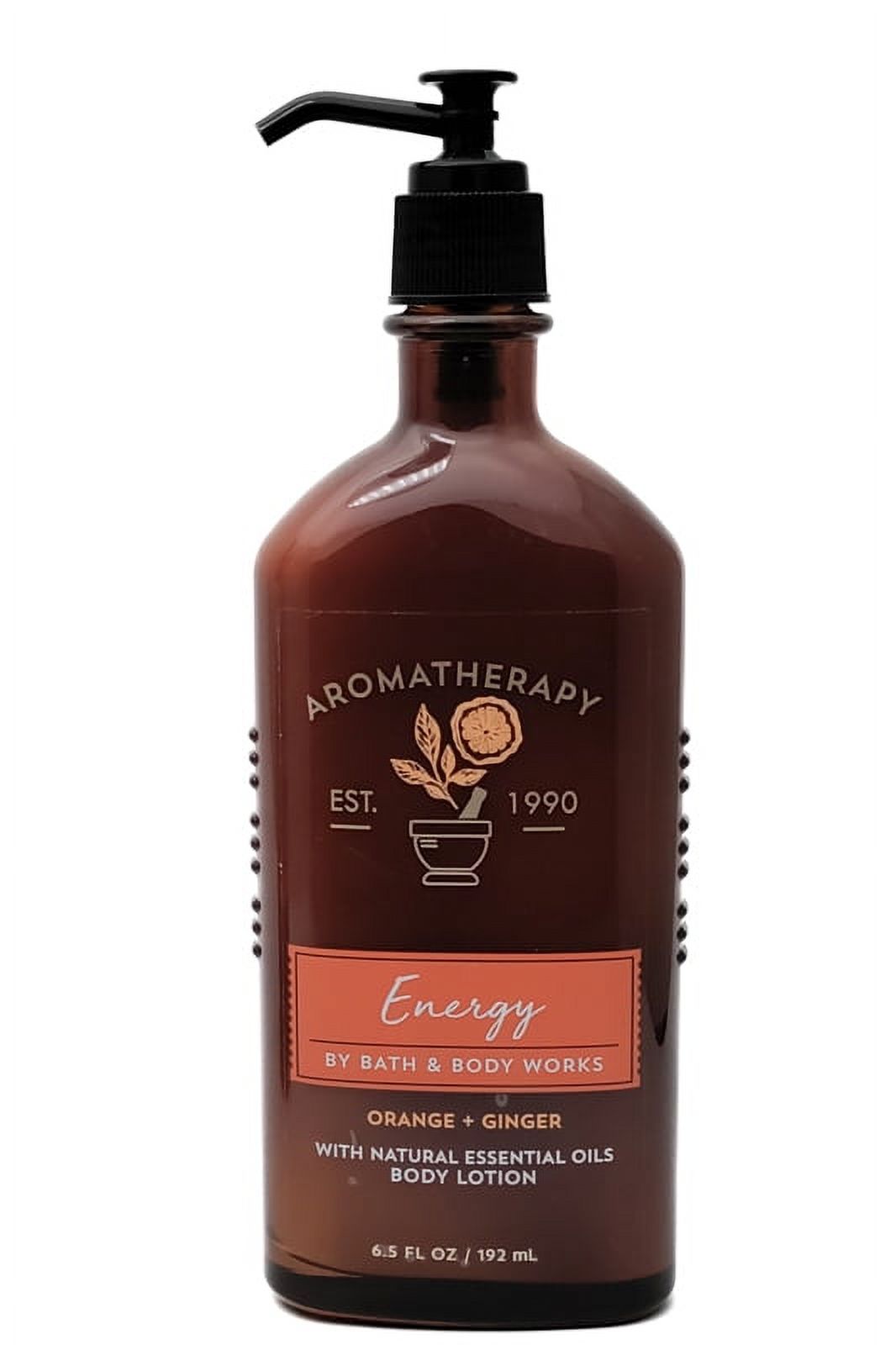Bath And Body Works Aromatherapy Energy Orange Ginger Body Lotion 6 5