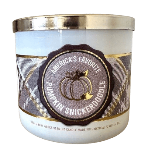 Bath & Body Works America's Favorite Pumpkin Snickerdoodle 3 Wick ...