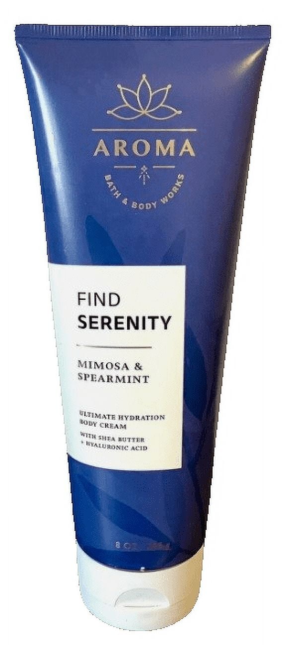 Bath & Body Works Aroma Serenity Mimosa & Spearmint Shea Butter Body ...
