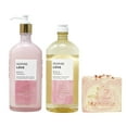 Bath & Body Works Aroma Inspire Love ROSE + VANILLA Duo Gift Set with a Marbela Himalayan Salts ...
