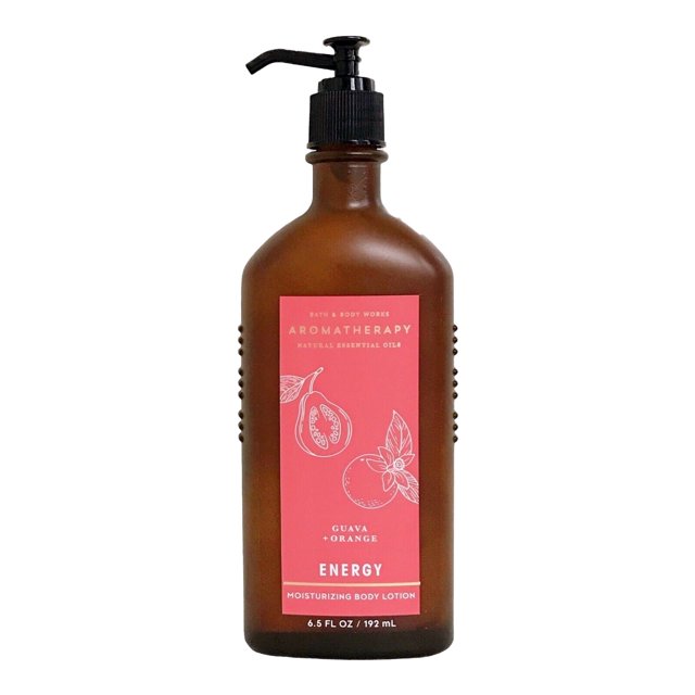 Bath & Body Works Aromatherapy Energy Guava + Orange Moisturizing Body ...