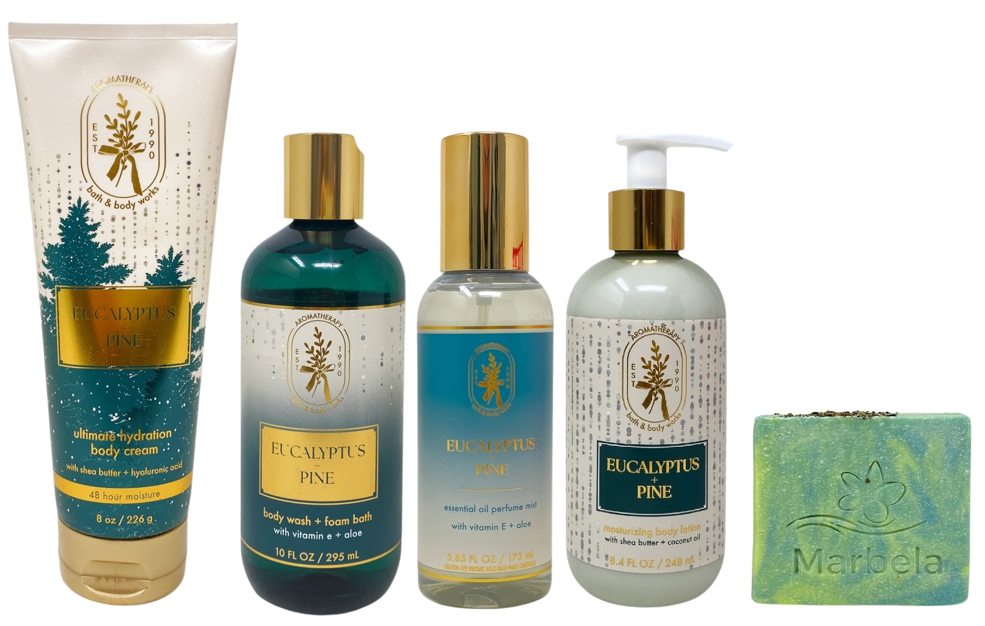 Bath & Body Works Aromatherapy Eucalyptus Pine Ultimate Hydration Body ...