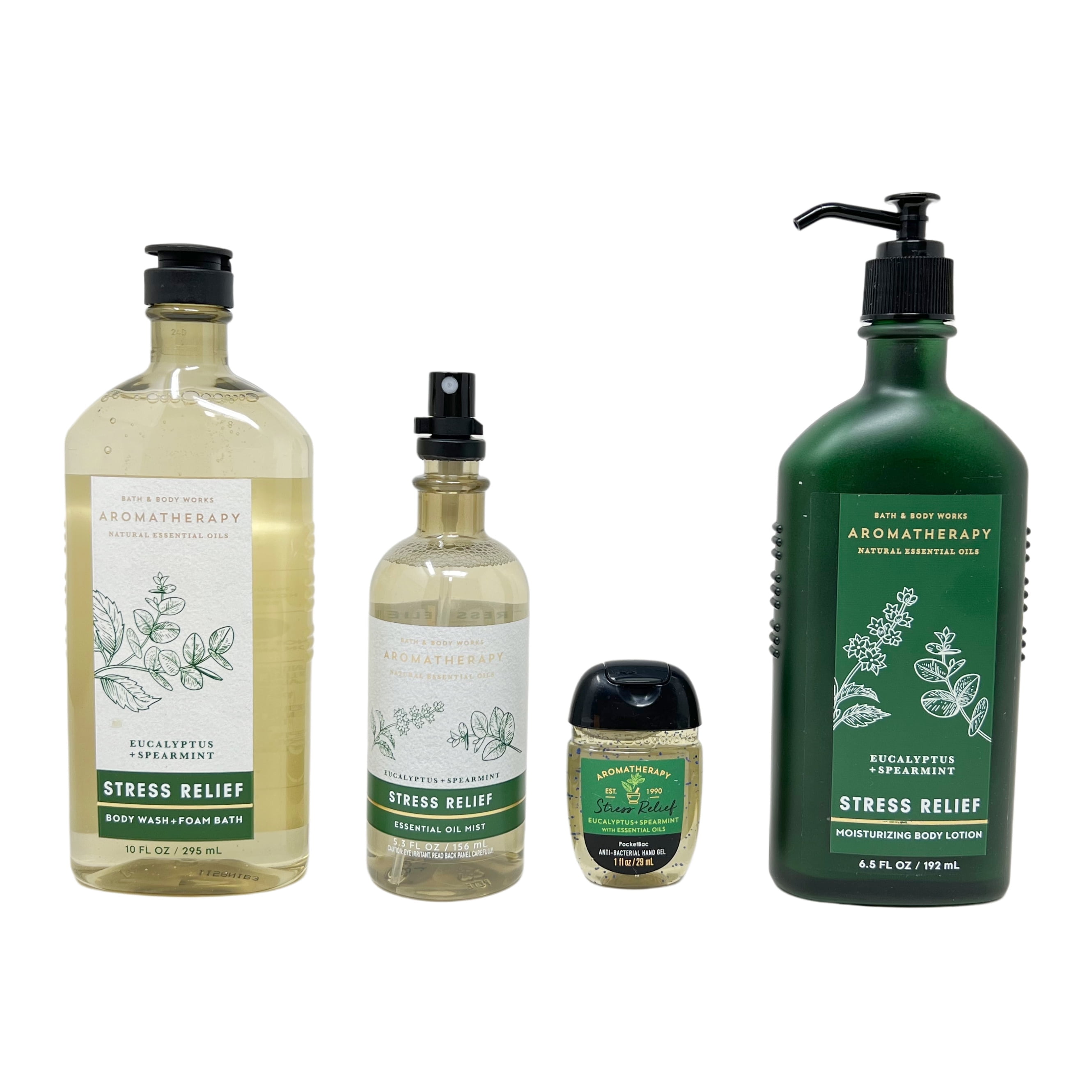 Bath & Body Works Aromatherapy Eucalyptus + Spearmint Body Lotion 6.5 ...